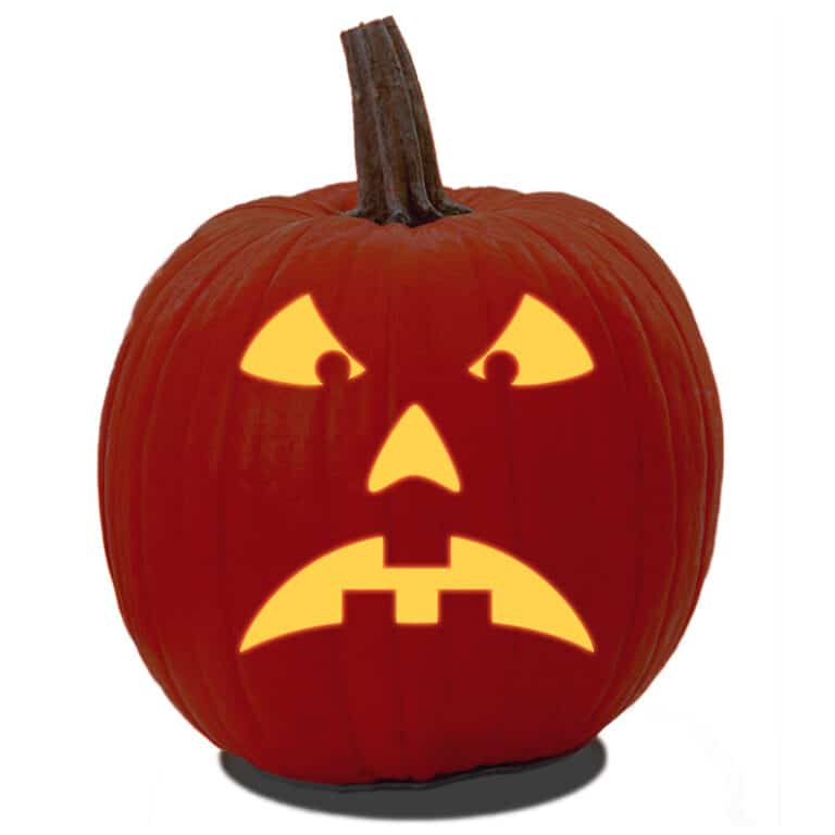 50 Printable Pumpkin Face Stencils –For Free - Artsy Pretty Colors