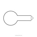 How To Draw A Key –In Easy Steps - Artsy Pretty Colors