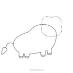 How To Draw A Bull (Step by Step) - Artsy Pretty Colors