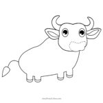 How To Draw A Bull (Step by Step) - Artsy Pretty Colors