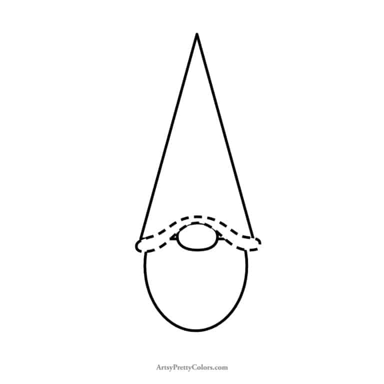 How To Draw A Gnome - A Step By Step Tutorial - Artsy Pretty Colors