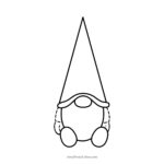 How To Draw A Gnome - A Step By Step Tutorial - Artsy Pretty Colors