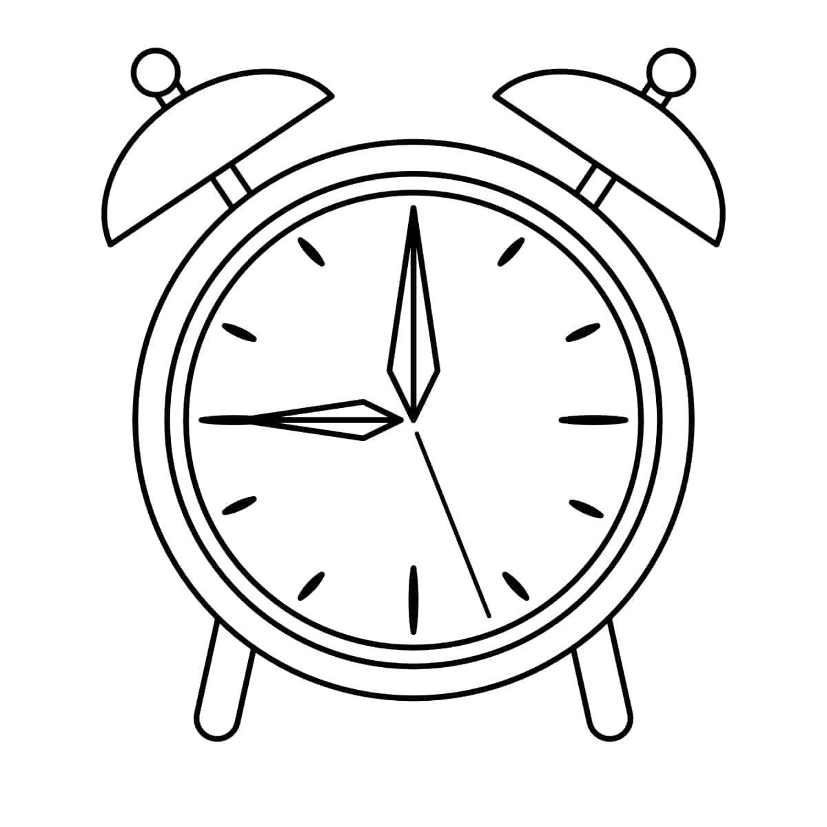 How To Draw A Clock Step By Step - Artsy Pretty Colors