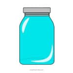 Draw A Jar -Step By Step (Simple and Easy) - Artsy Pretty Colors
